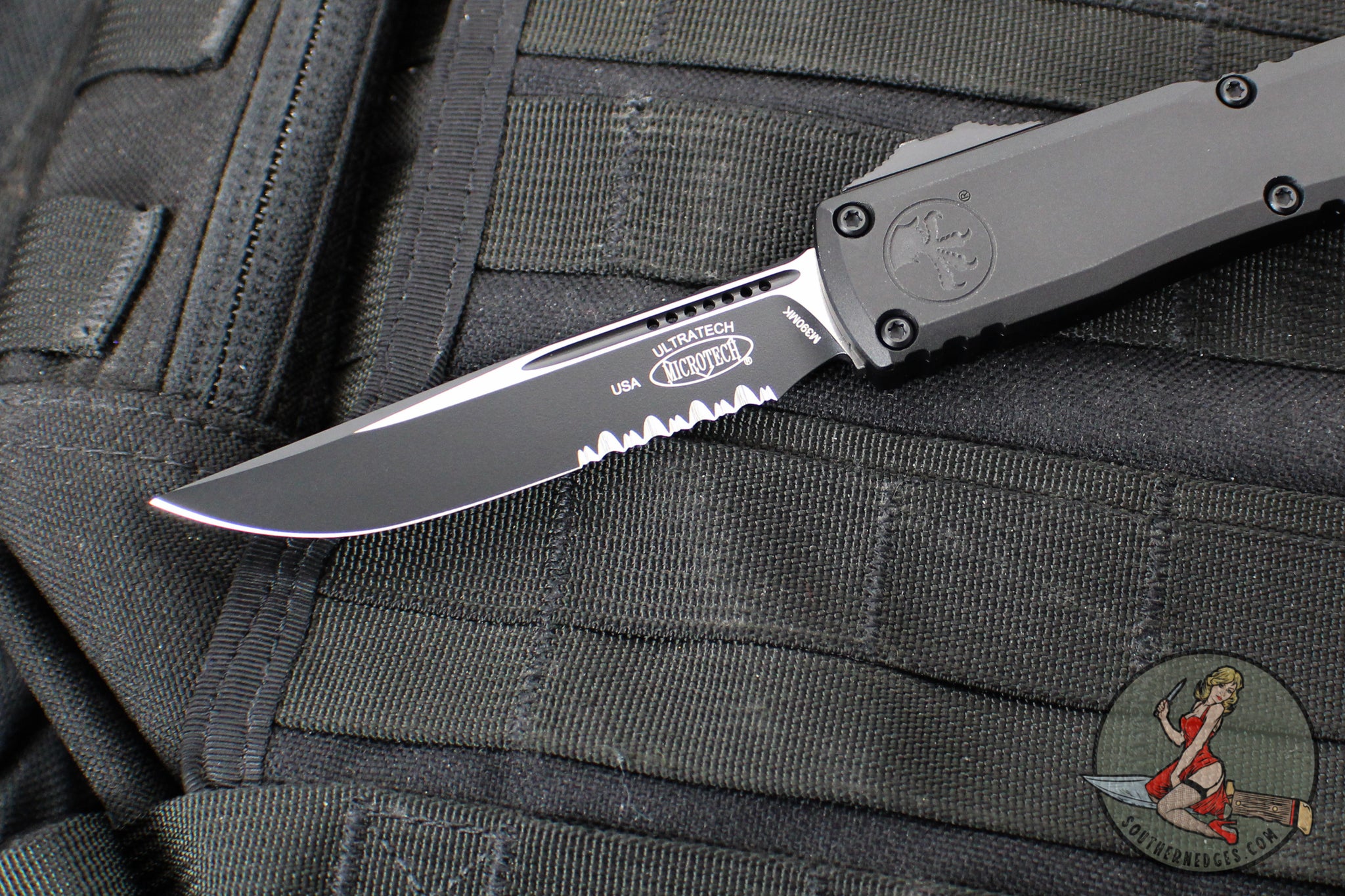 Microtech Ultratech ZBP Zero Blade Play OTF Knife- Single Edge- Tactic | Southern Edges