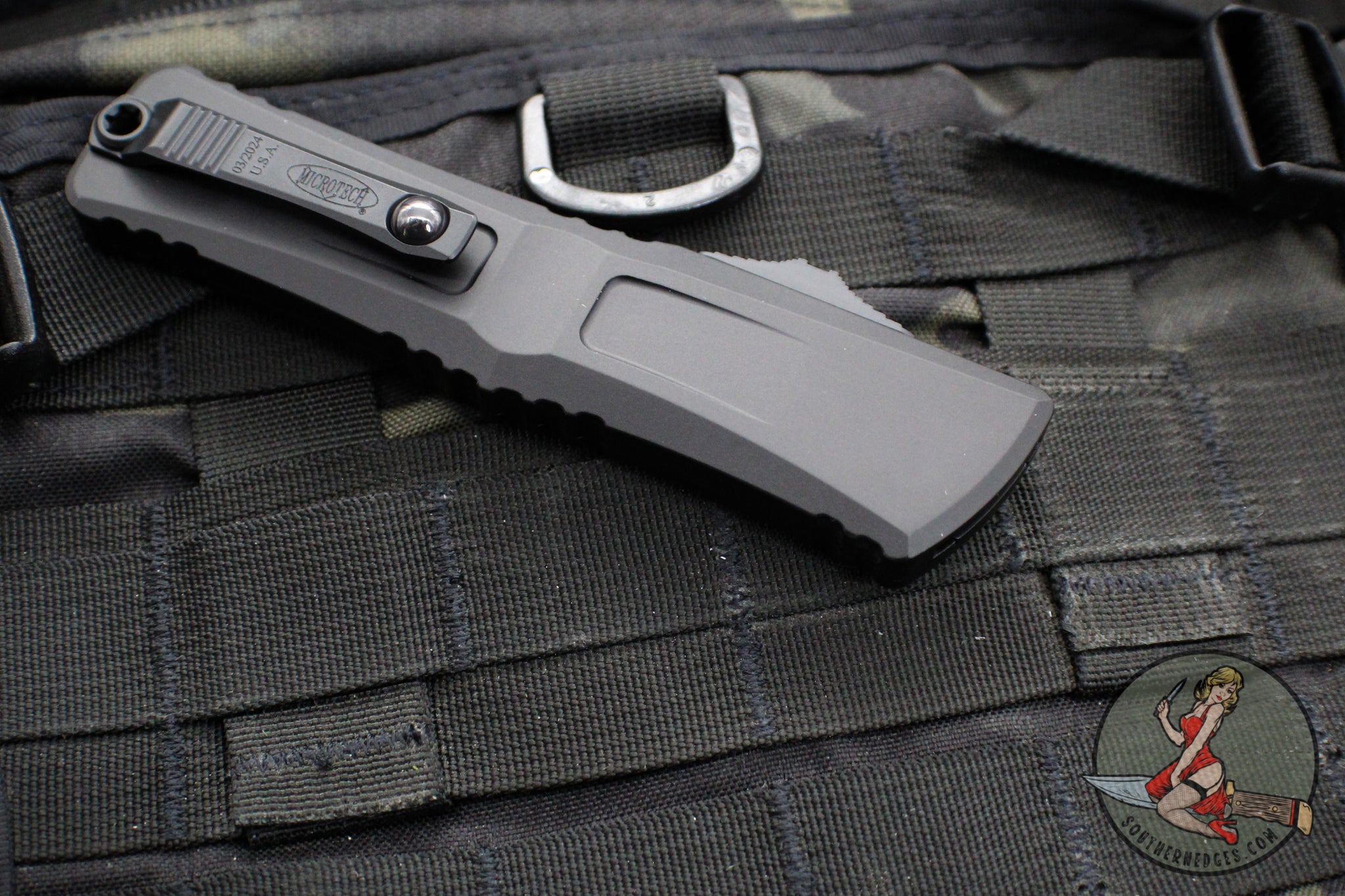 Microtech Combat Troodon Gen III OTF Knife- Single Edge- Tactical- Bla ...