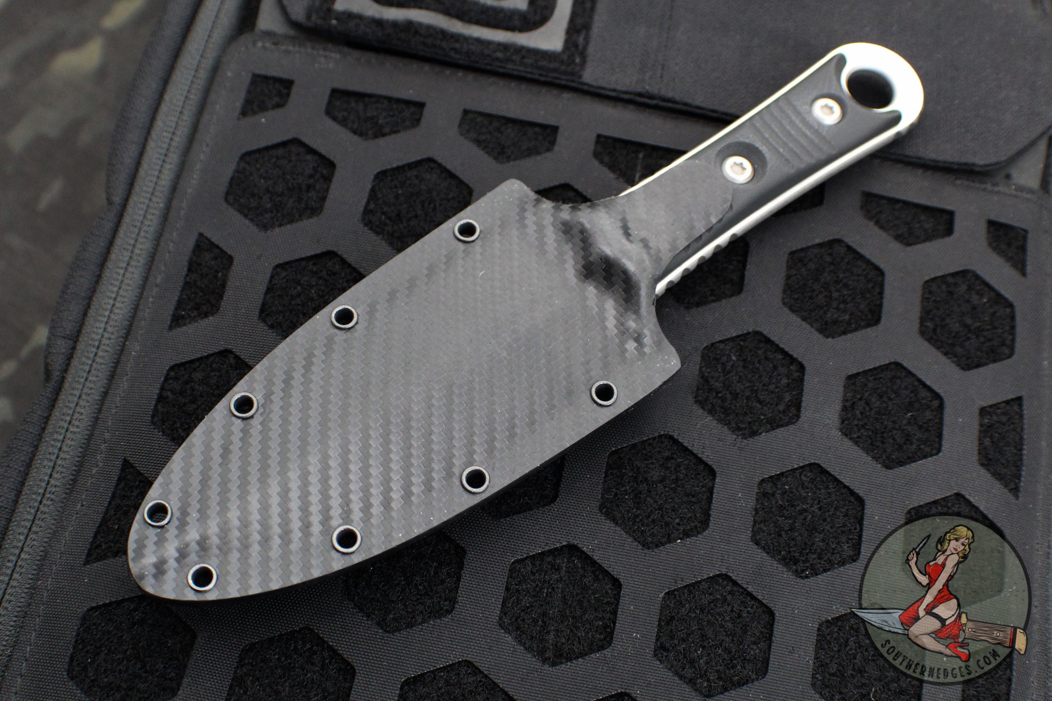 Microtech Borka SBD Fixed Blade- Double Edge- Black Handle- Apocalypti ...