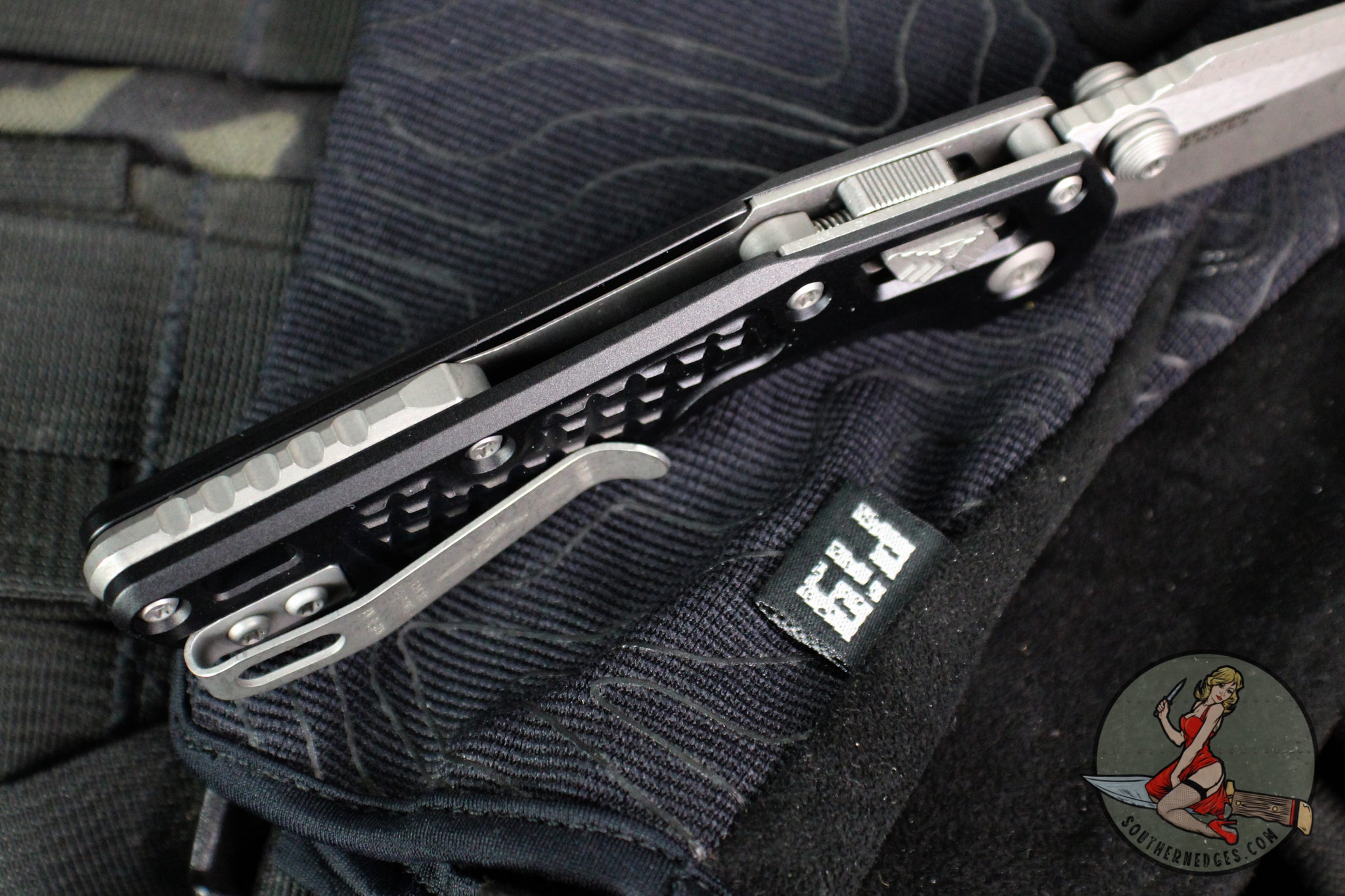 Microtech Knives- M.S.I. Ram-Lok Folder- MINI- PROOF RUN- Frag Pattern | Southern Edges