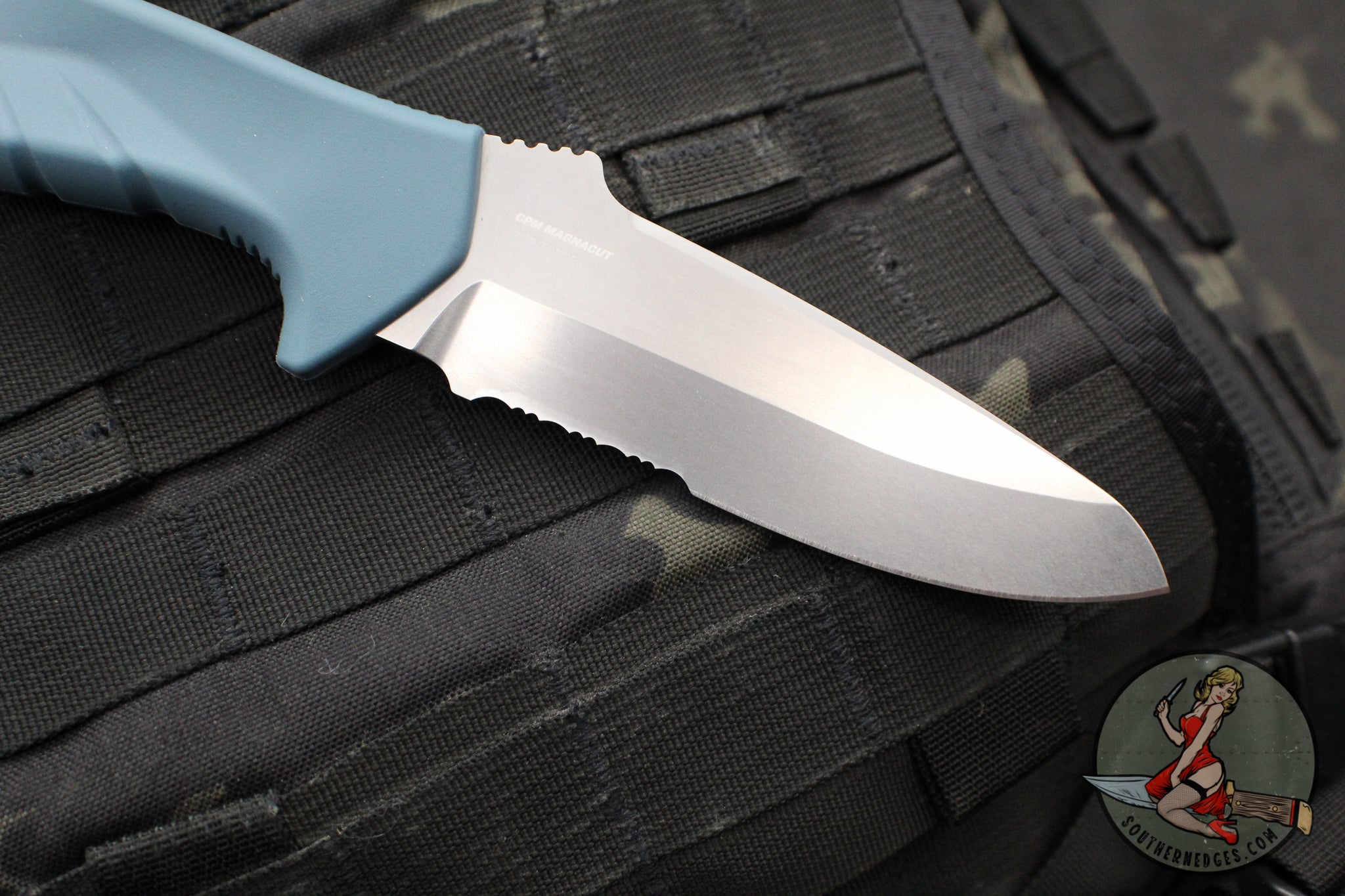 Benchmade 18040S Undercurrent- Fixed Blade- Depth Blue Polymer Handle ...