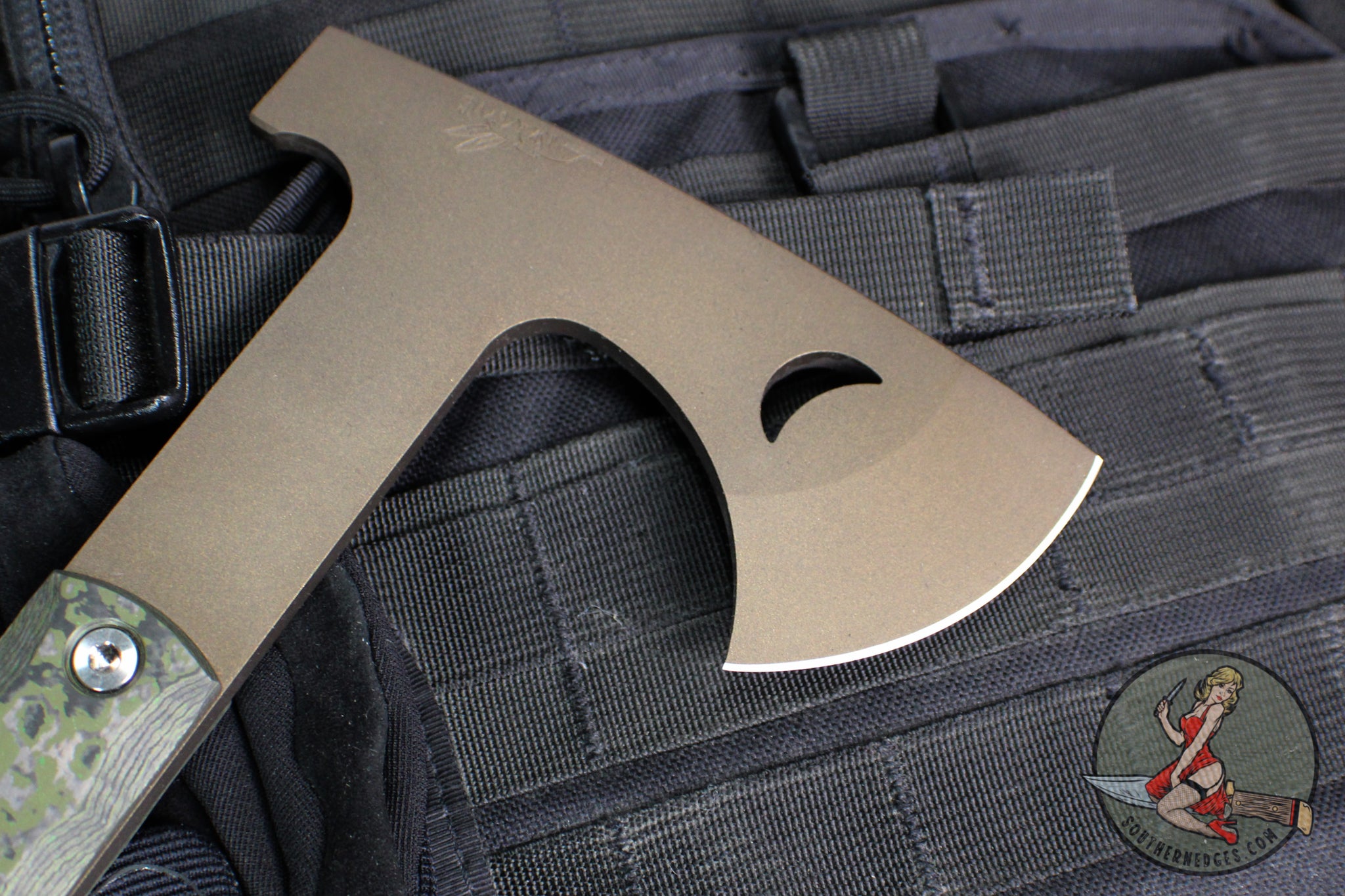 Half Face Blades- Howler Hawk- Midnight Bronze Finished- Smooth Grip J ...