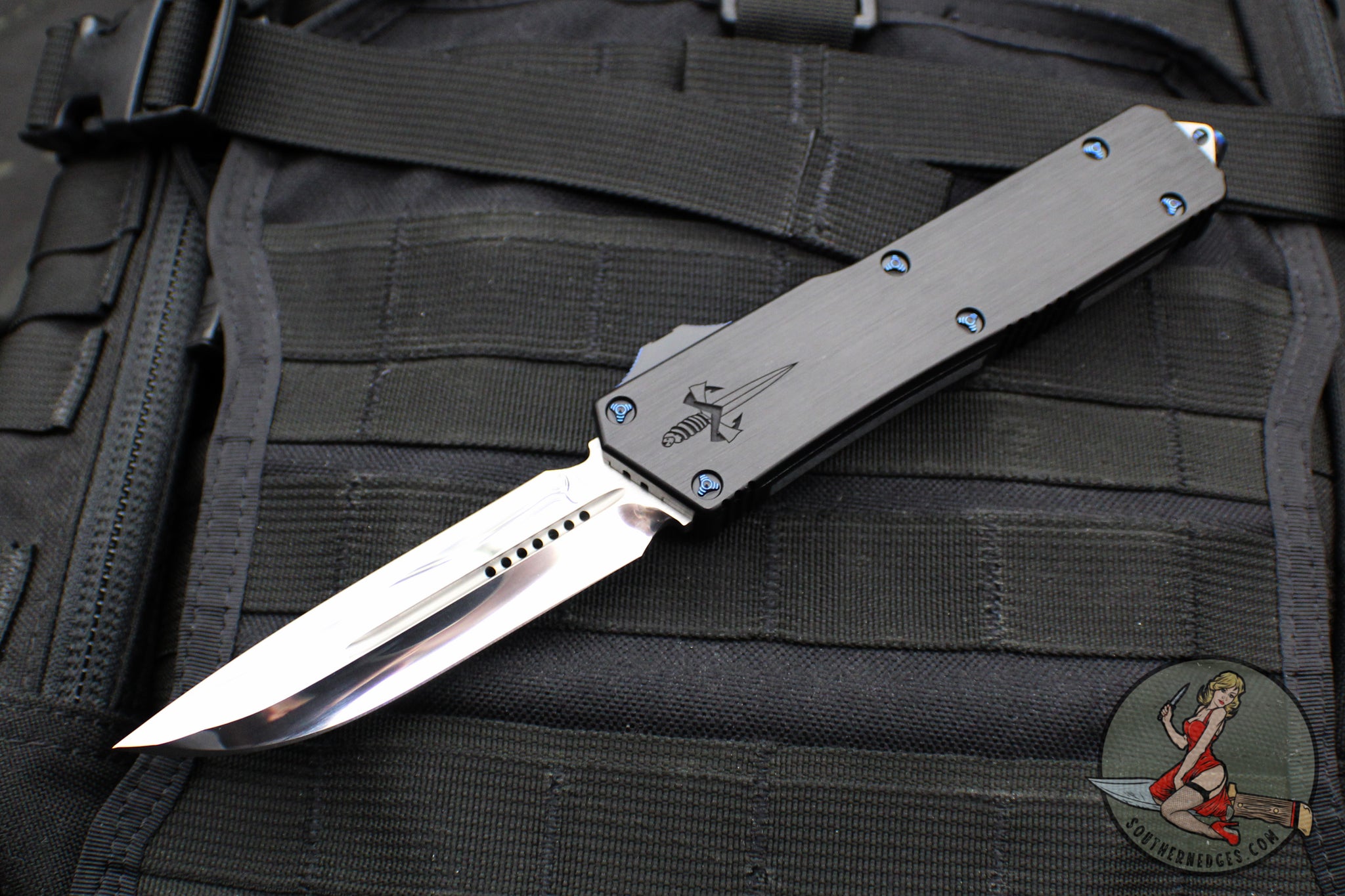 Marfione Custom Scarab II- Double Edge DES- Blacked Hefted Chassis- Di ...
