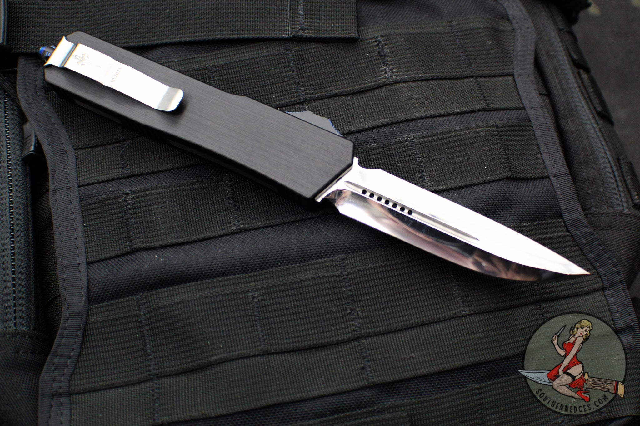 Marfione Custom Scarab II- Double Edge DES- Blacked Hefted Chassis- Di ...