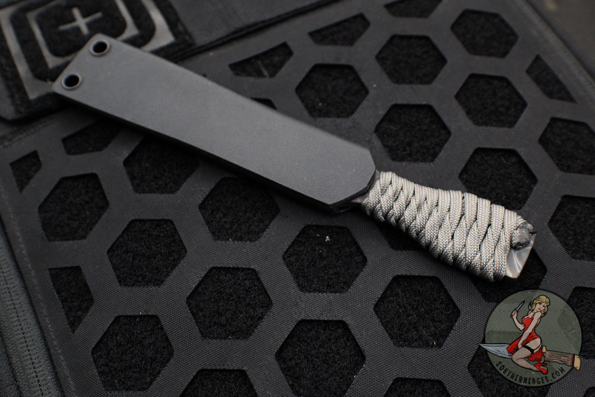 Strider Flamed Titanium Nail - Push Dagger Configuration | Southern Edges