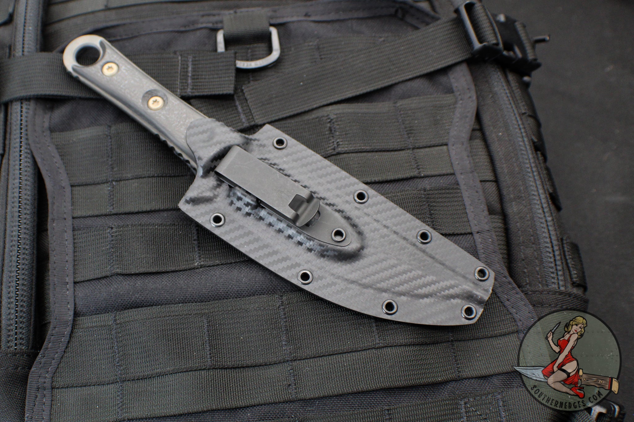 Microtech SBK Single Edge Signature Series Fixed Blade- Borka Collabor ...