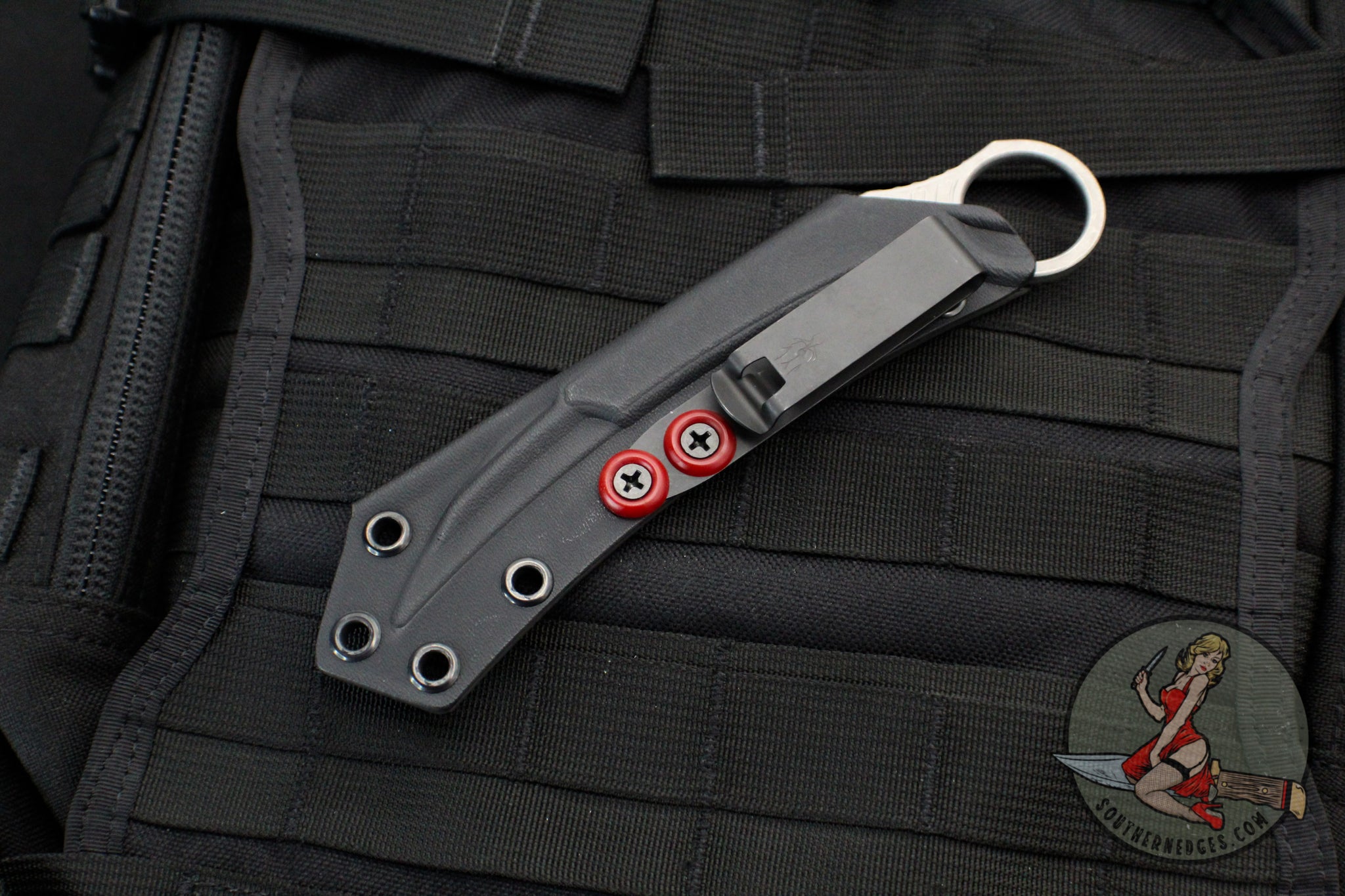 Microtech Feather Karambit Fixed Blade- Stonewash Apocalyptic Finish 2 ...