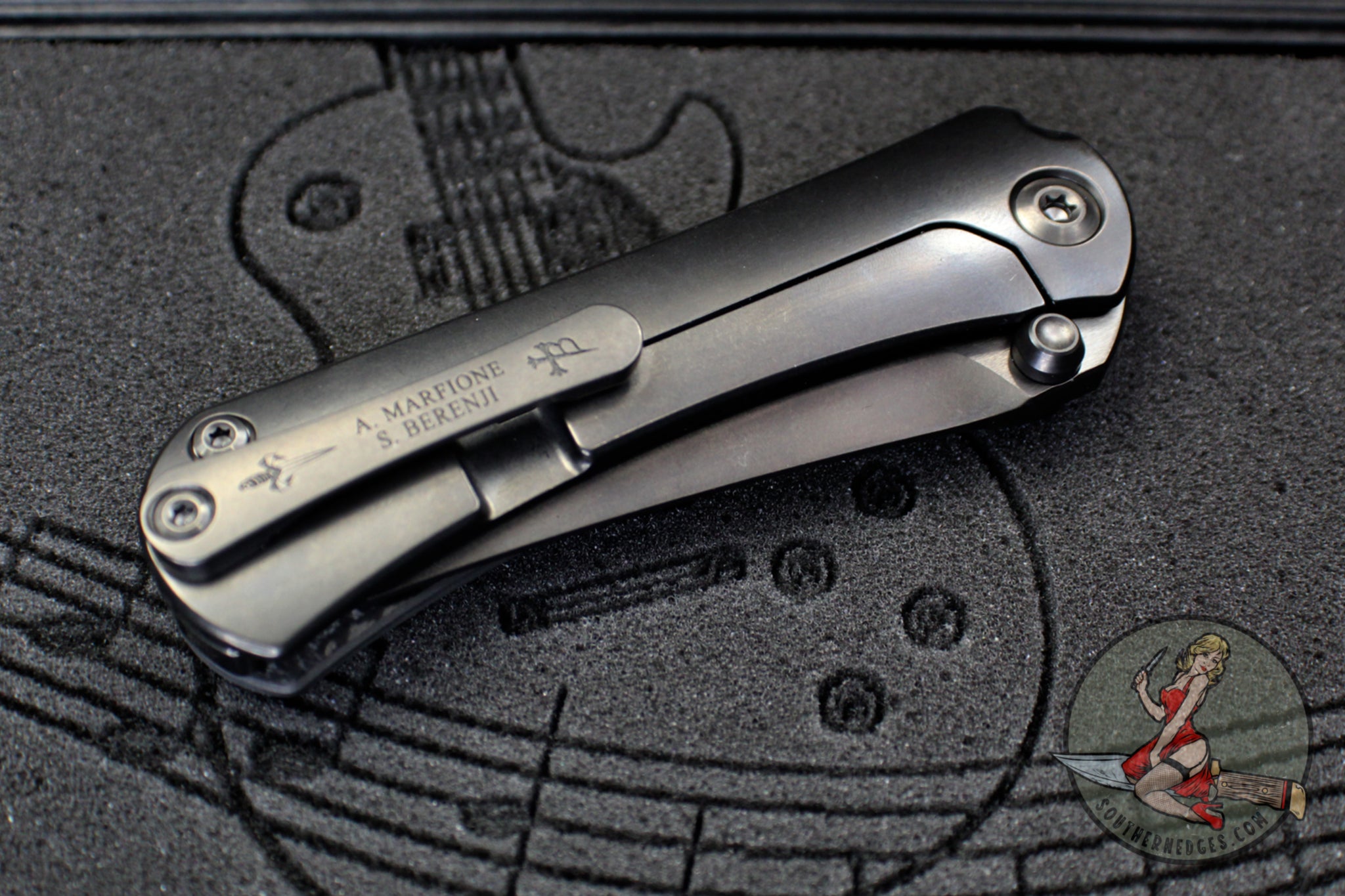 Borka Blades/Marfione Custom Knives Collaboration SBKF Custom Folder S ...