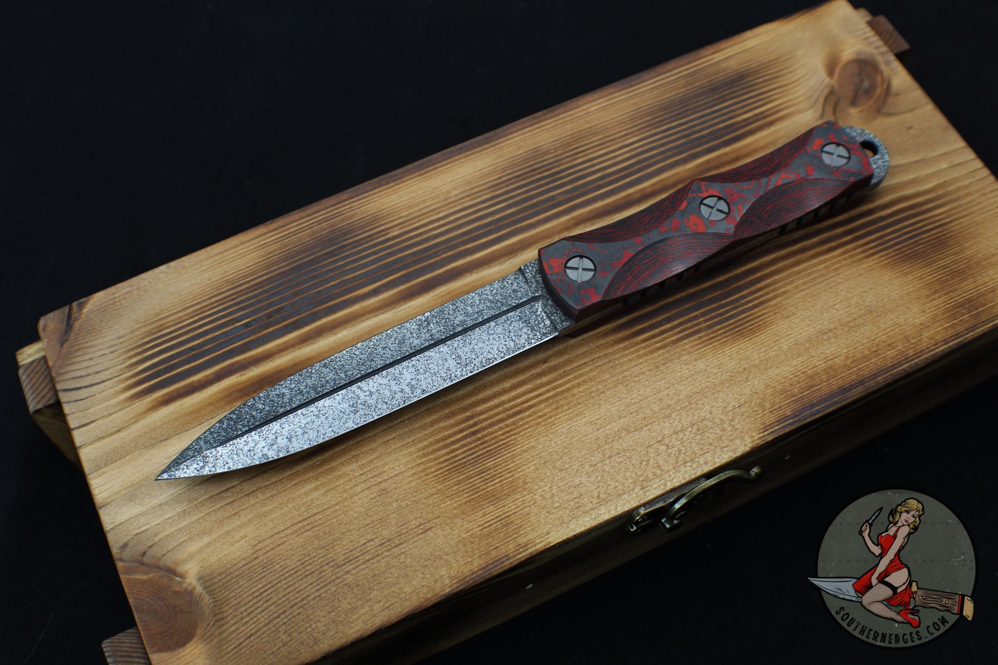 Elishewitz Custom Knives Ek Commando Folder And Fixed Blade Set- Ek Co ...