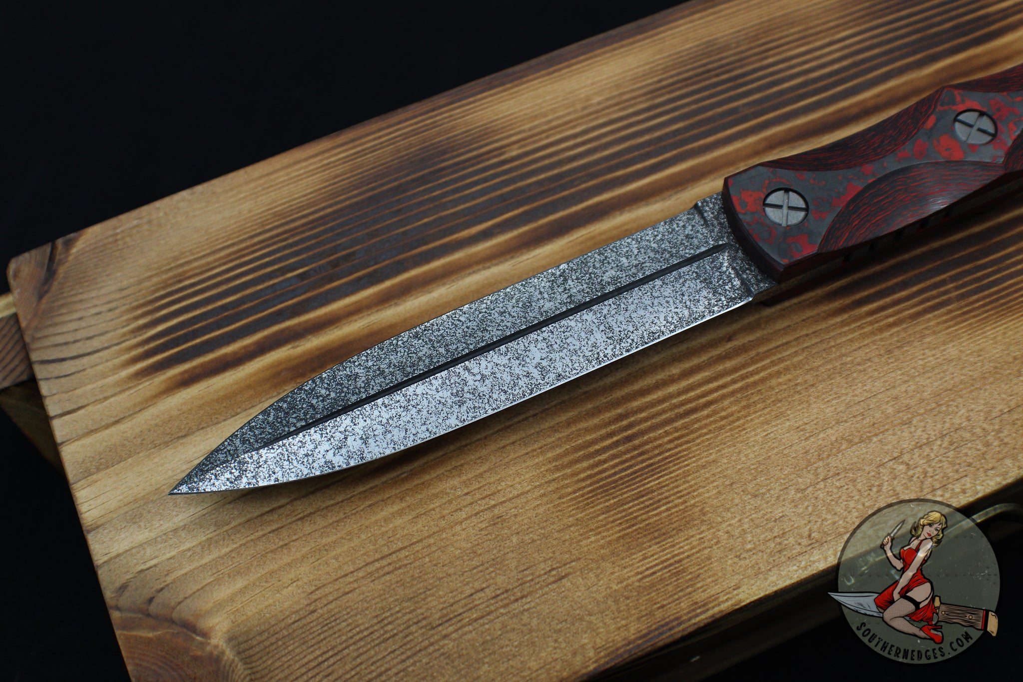 Elishewitz Custom Knives Ek Commando Folder And Fixed Blade Set- Ek Co ...