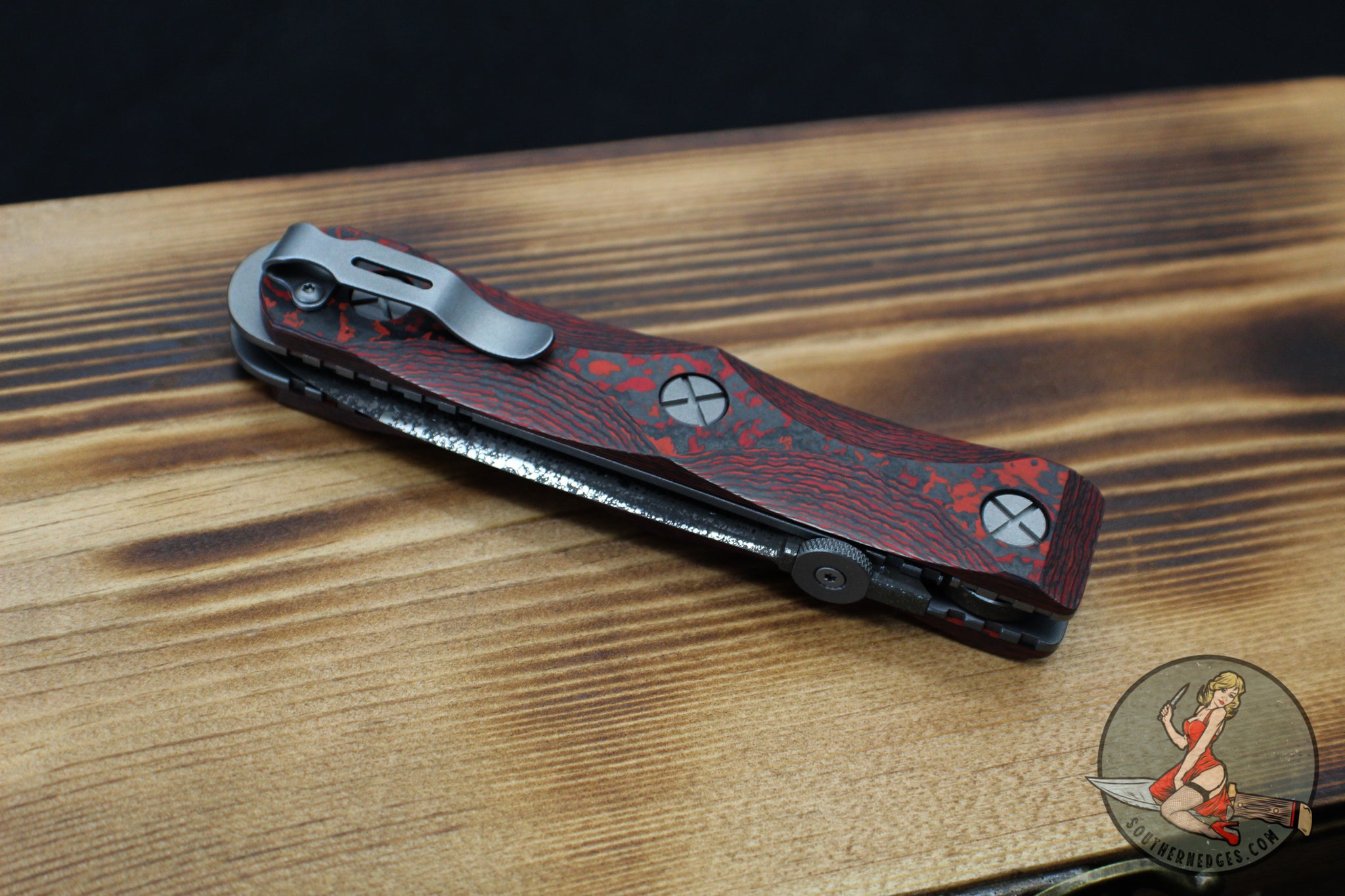 Elishewitz Custom Knives Ek Commando Folder And Fixed Blade Set- Ek Co ...