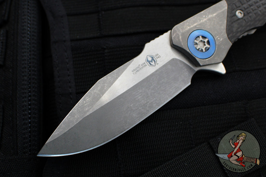 Heretic Wraith Manual Flipper V3 Prototype Single Edge Battleworn T