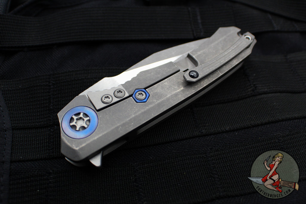 Heretic Wraith Manual Flipper V3 Prototype Single Edge Battleworn T
