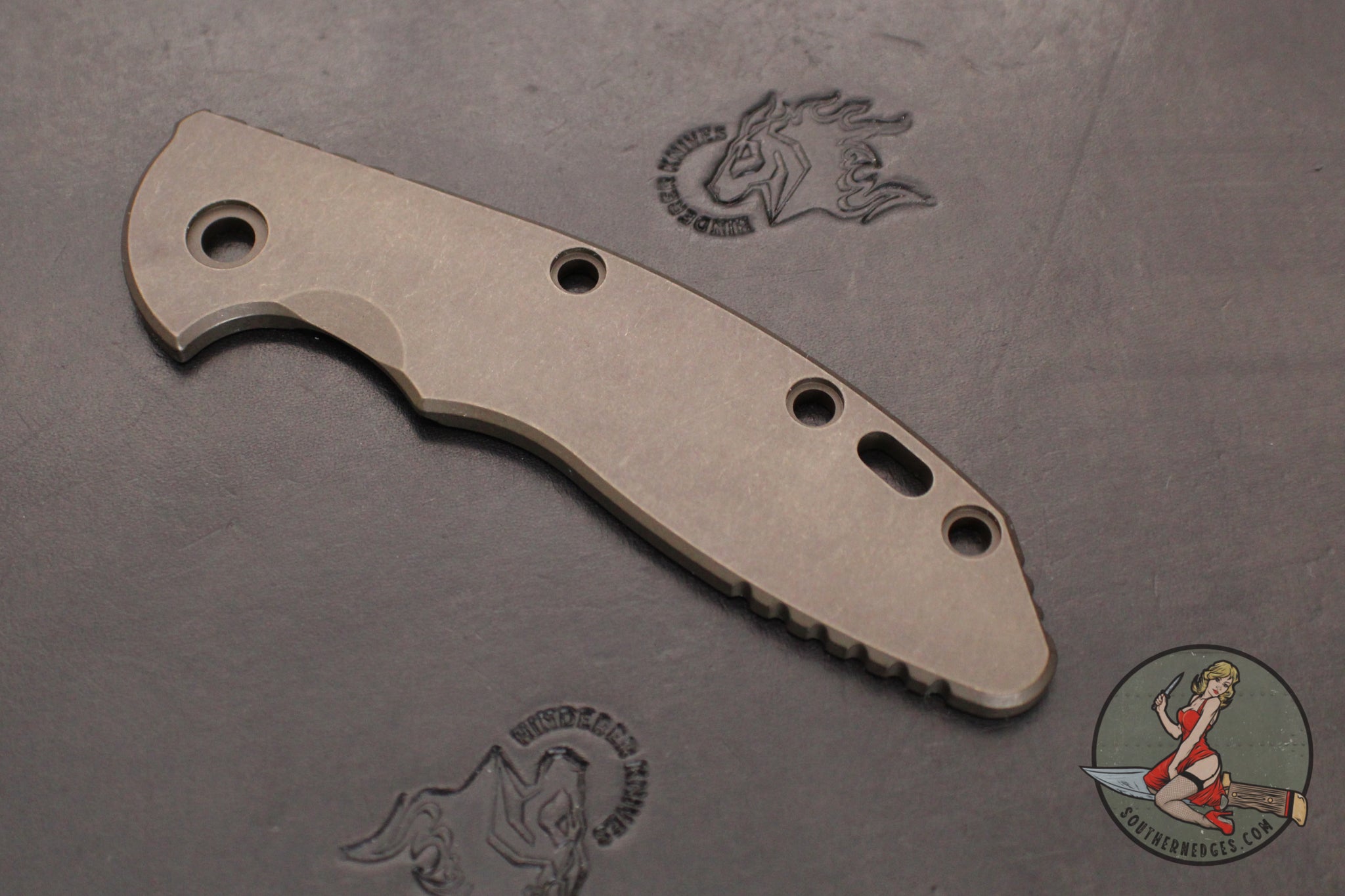 Hinderer XM-18 3.5" Titanium Scale- Smooth- Various Finishes | Southern ...