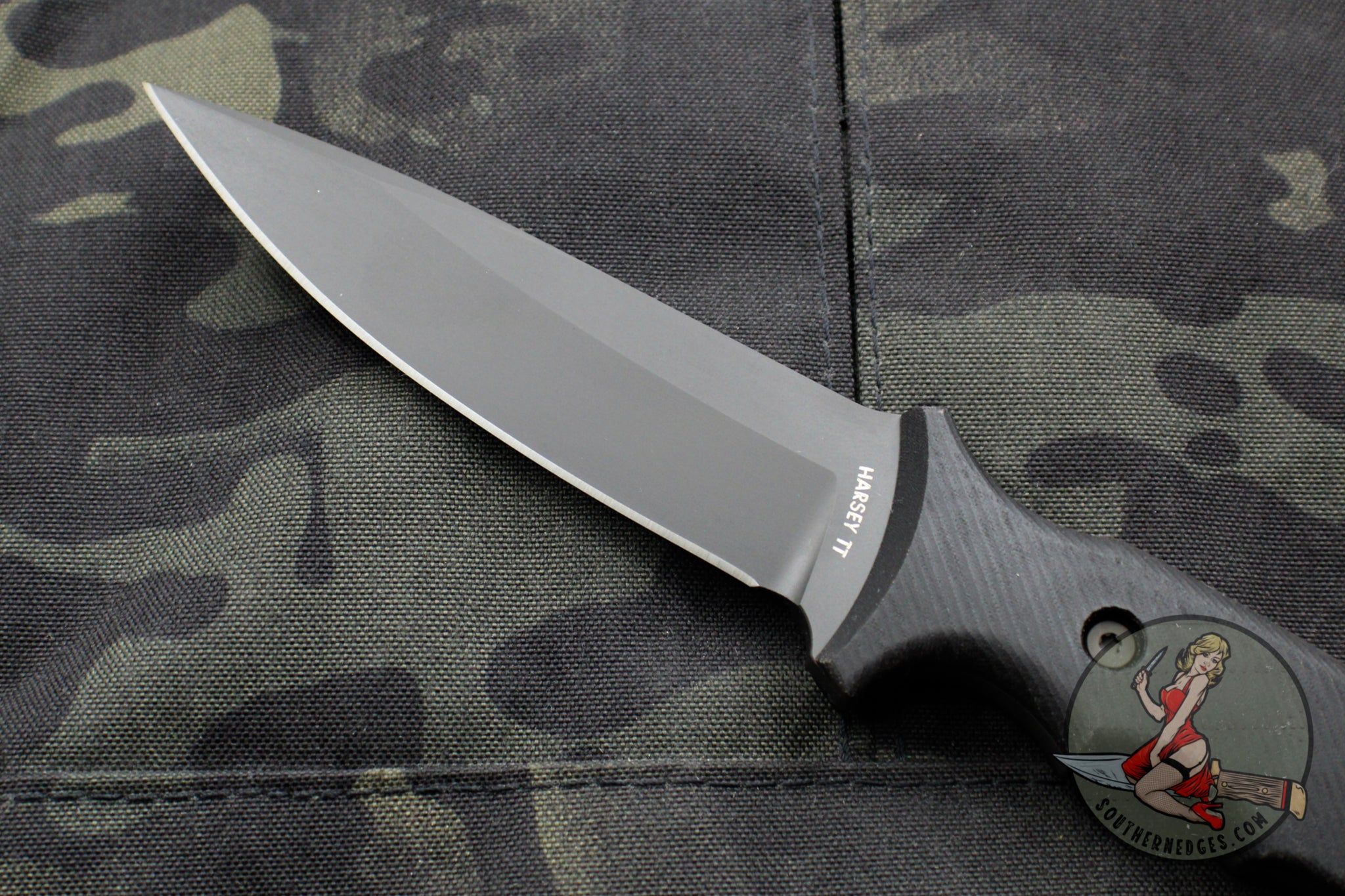 Spartan Blades - Spartan Harsey Tactical Trout Fixed Blade Black with ...