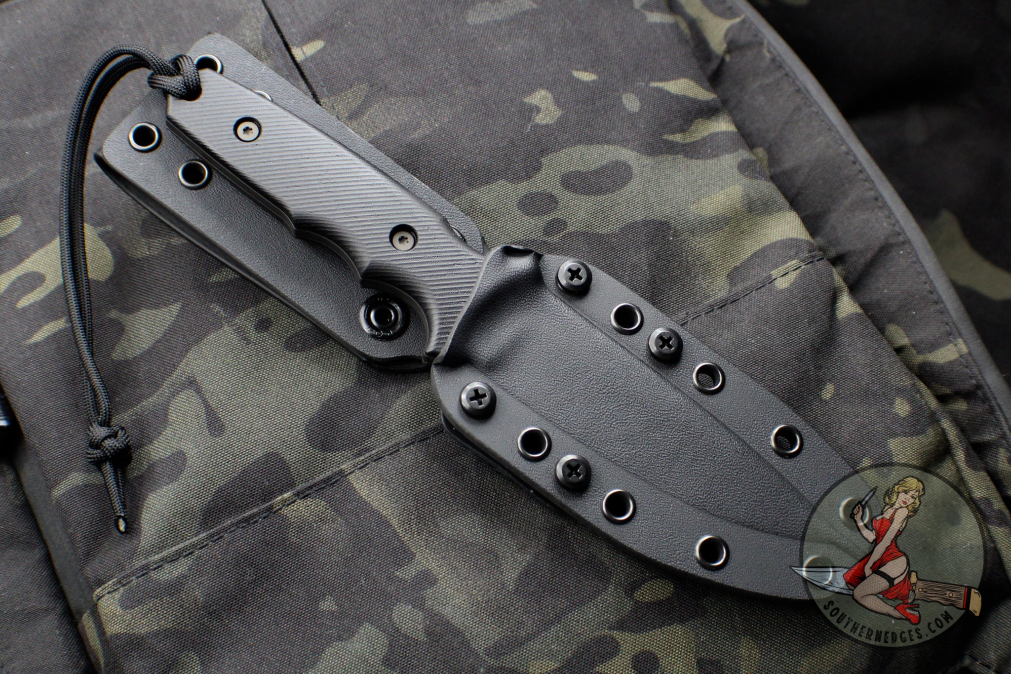 Spartan Blades - Spartan Harsey Tactical Trout Fixed Blade Black with ...