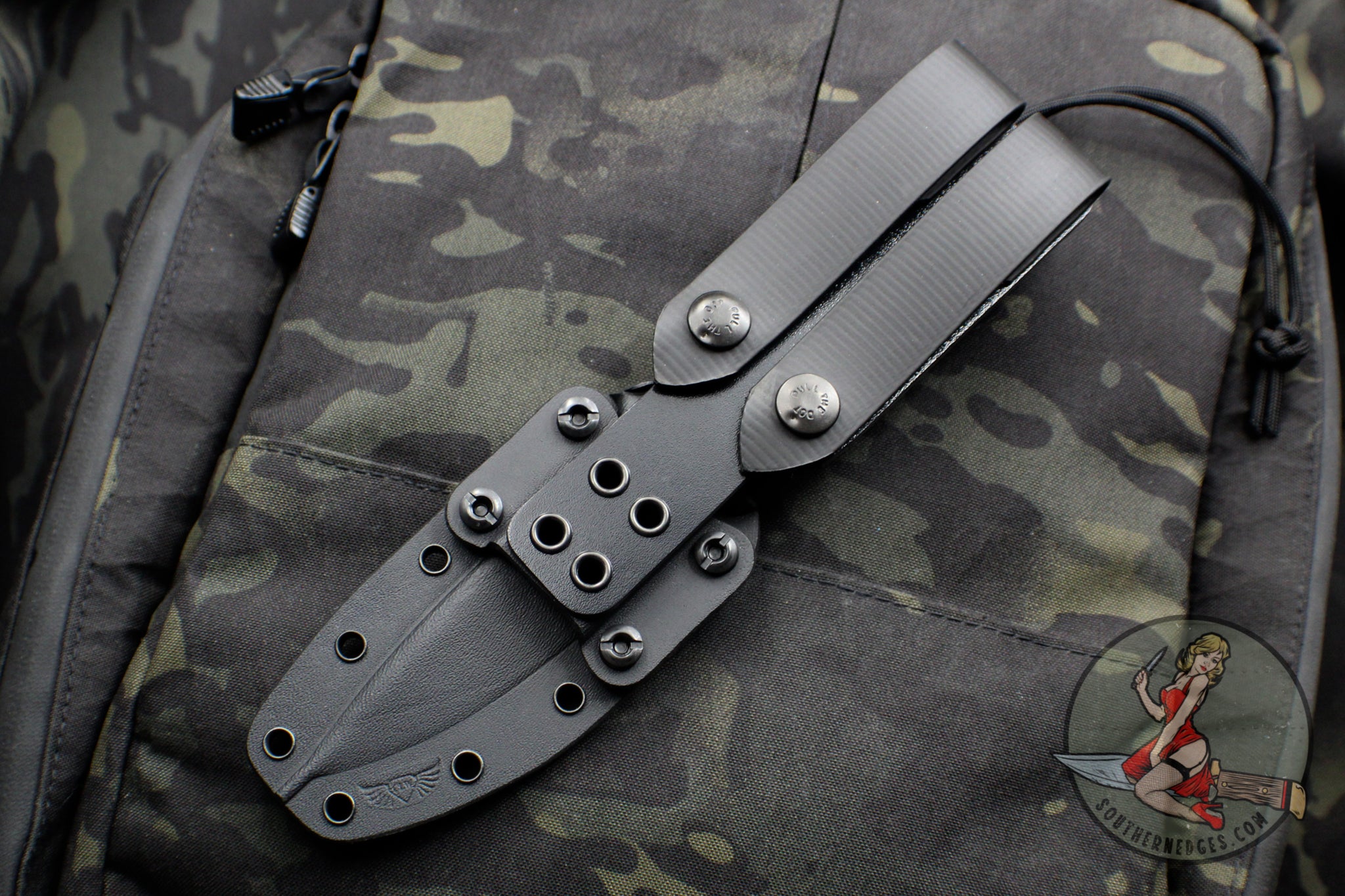 Spartan Blades - Spartan Harsey Tactical Trout Fixed Blade Black with ...