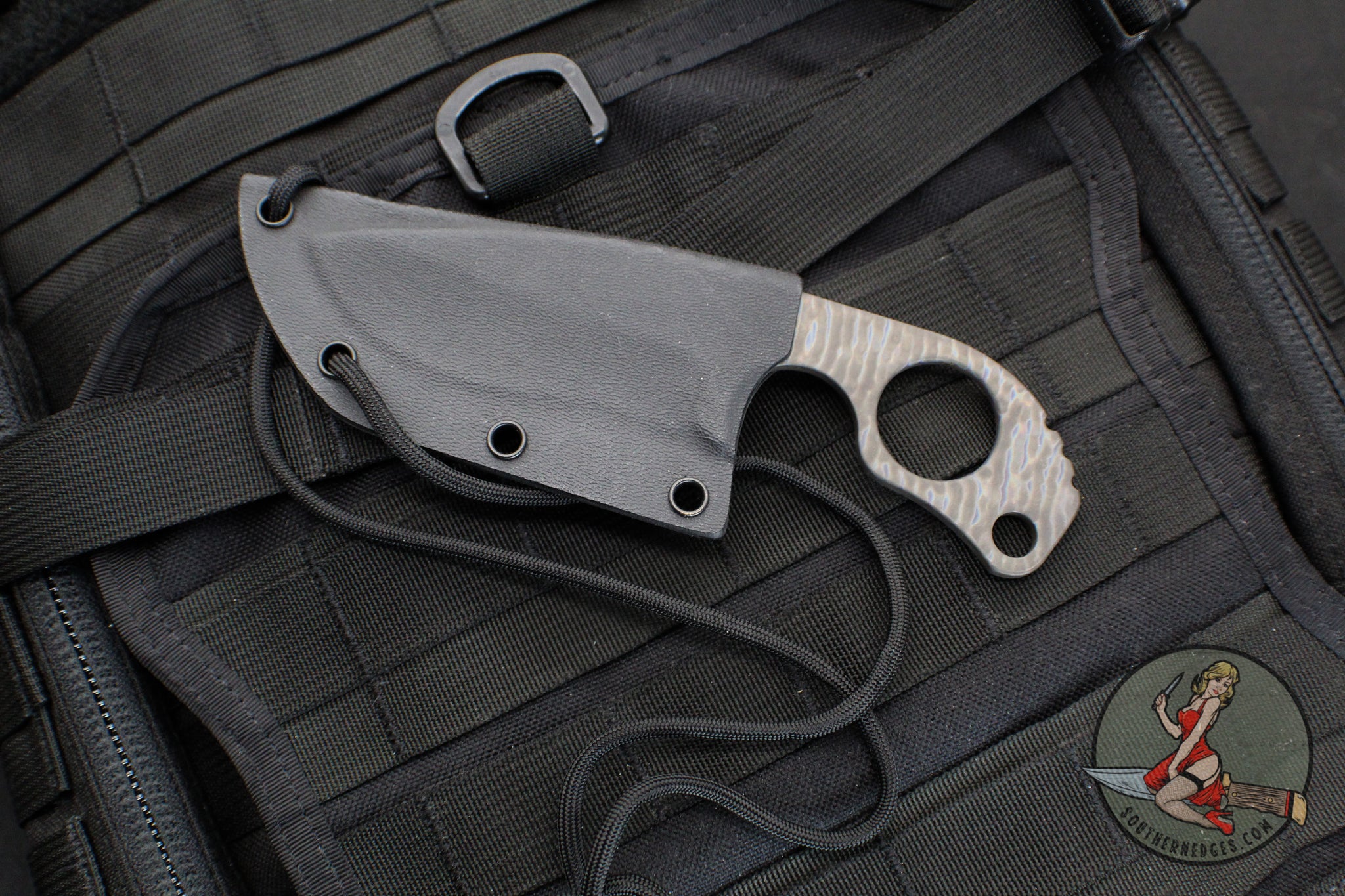 Strider Knives SLCC Recurve Edge Fixed Blade - Flamed Titanium ...
